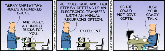 Dilbert: Christmas Gifts